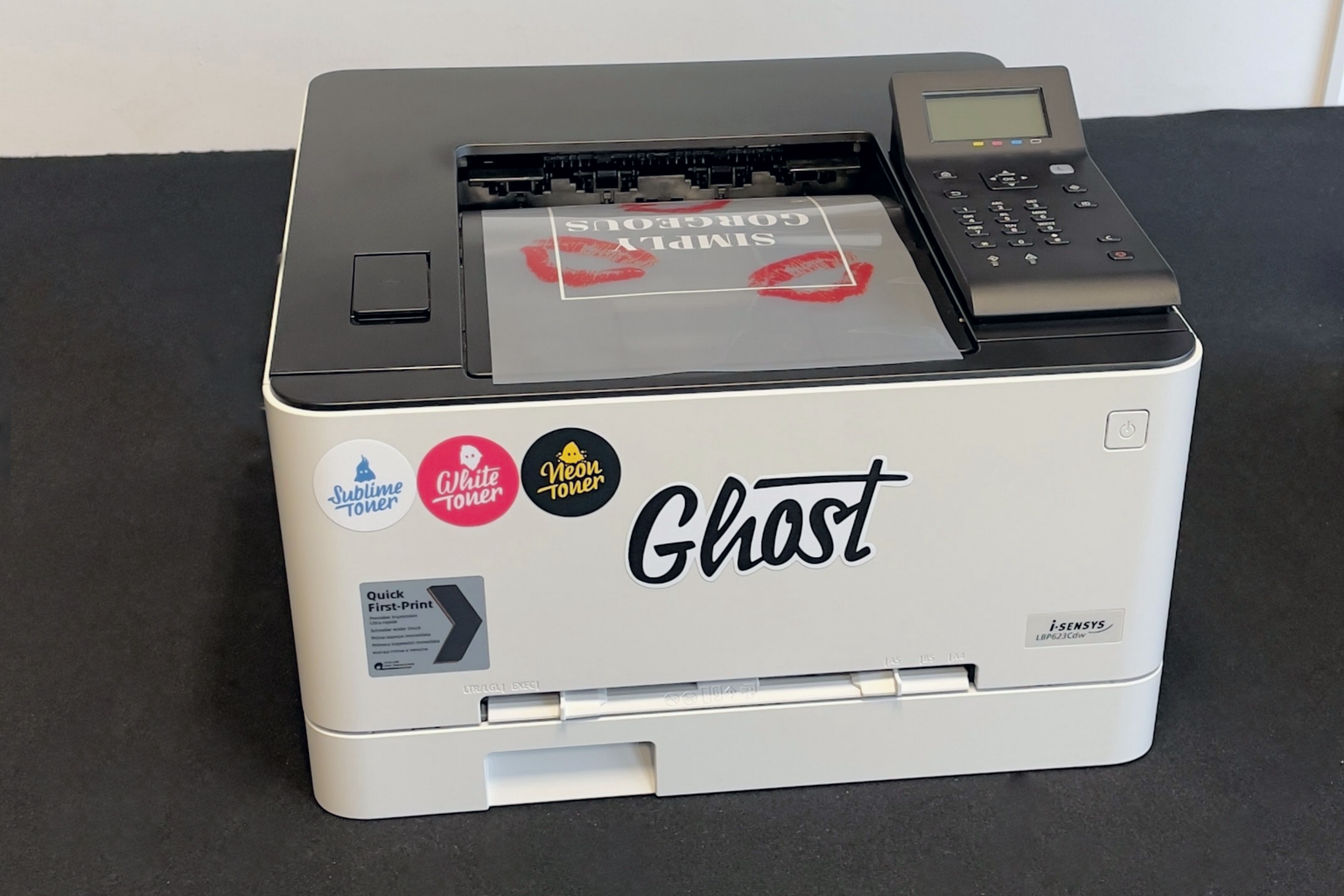 Toner Transfer Guide Ghost White Toner