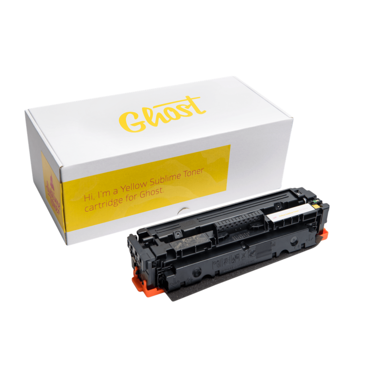 Sublime Yellow Toner M452 (CF412 / 046) • Ghost White Toner
