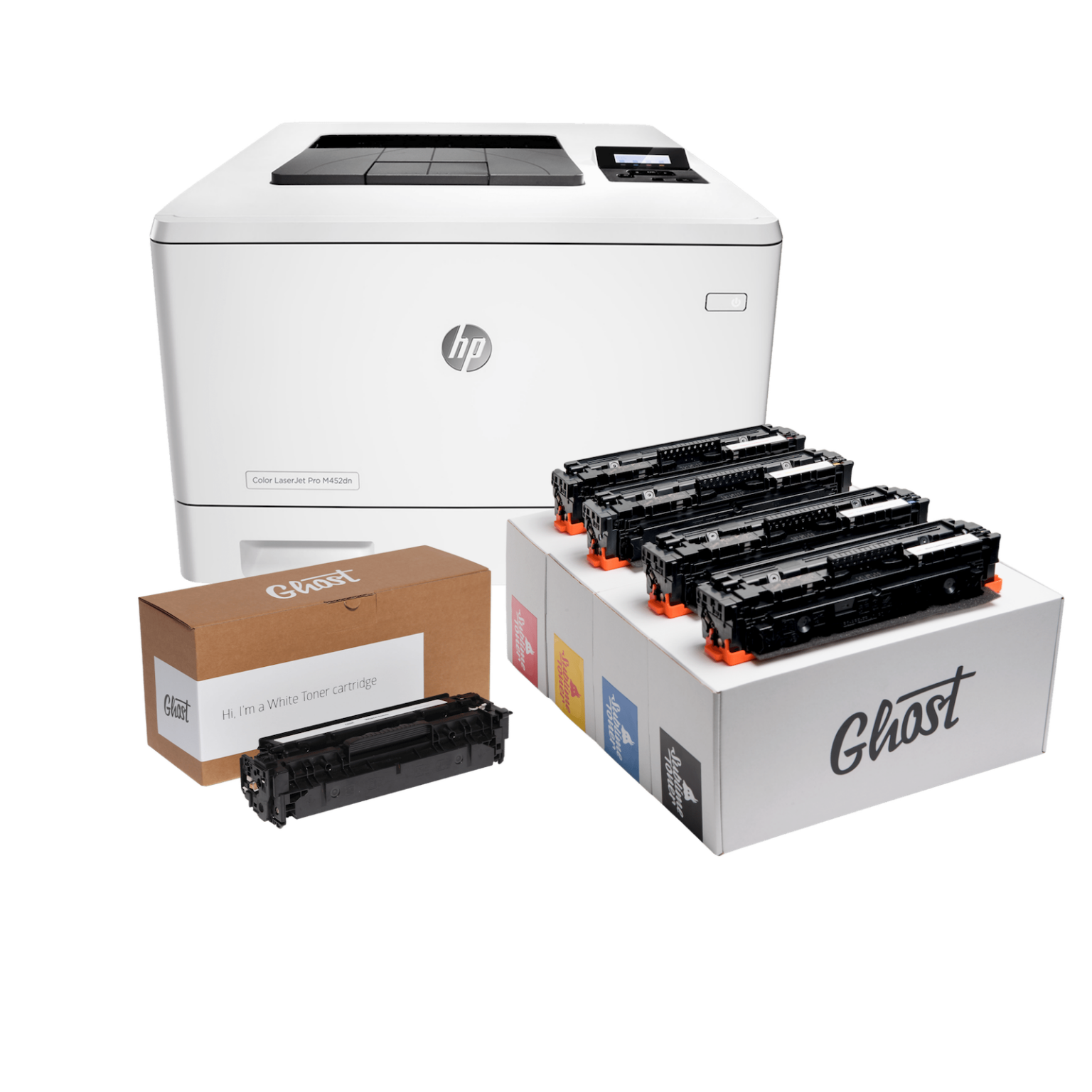 Big Ghost Color Toner-Set • Ghost White Toner