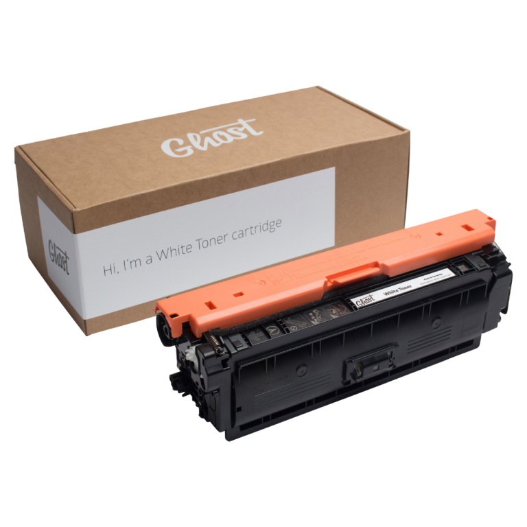 Black Toner M552 / CF360A • Ghost White Toner