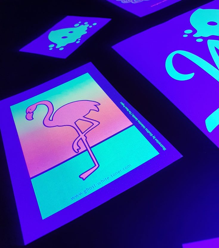 Ghost Neon Toner – Impressive neon fluorescent printing • Ghost Webshop