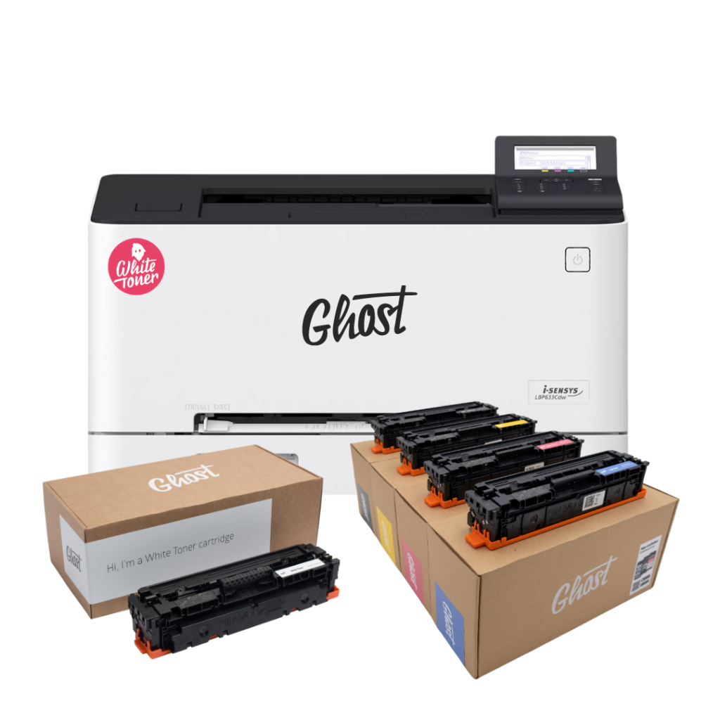 Enhance Creativity with Ghost White Toner for iSensys LBP633 • Ghost ...