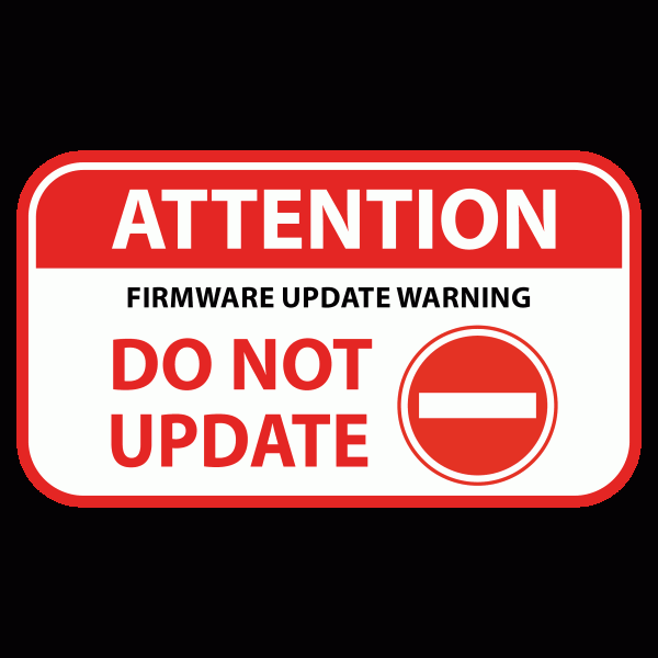 News Ghost White Toner | Firmware Update Warning