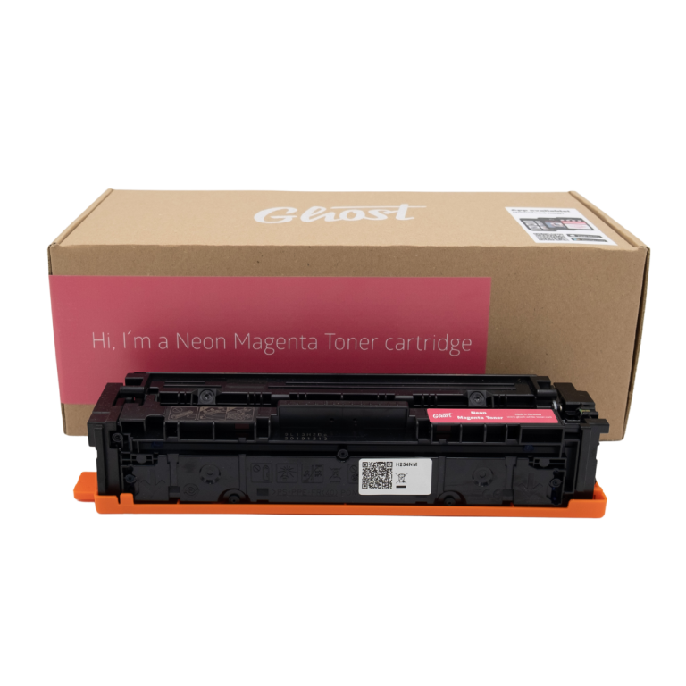 Neon Cyan Toner M452 (CF411 / 046) • Ghost White Toner