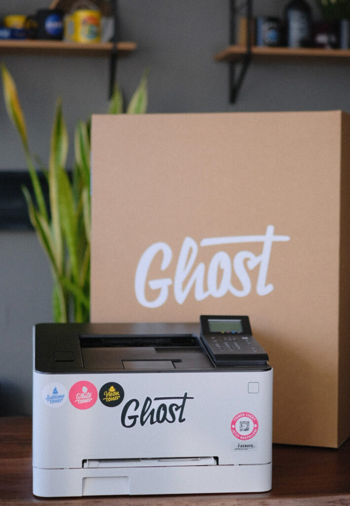 Little Ghost White Toner Printer for Textiles and Surfaces • Ghost ...