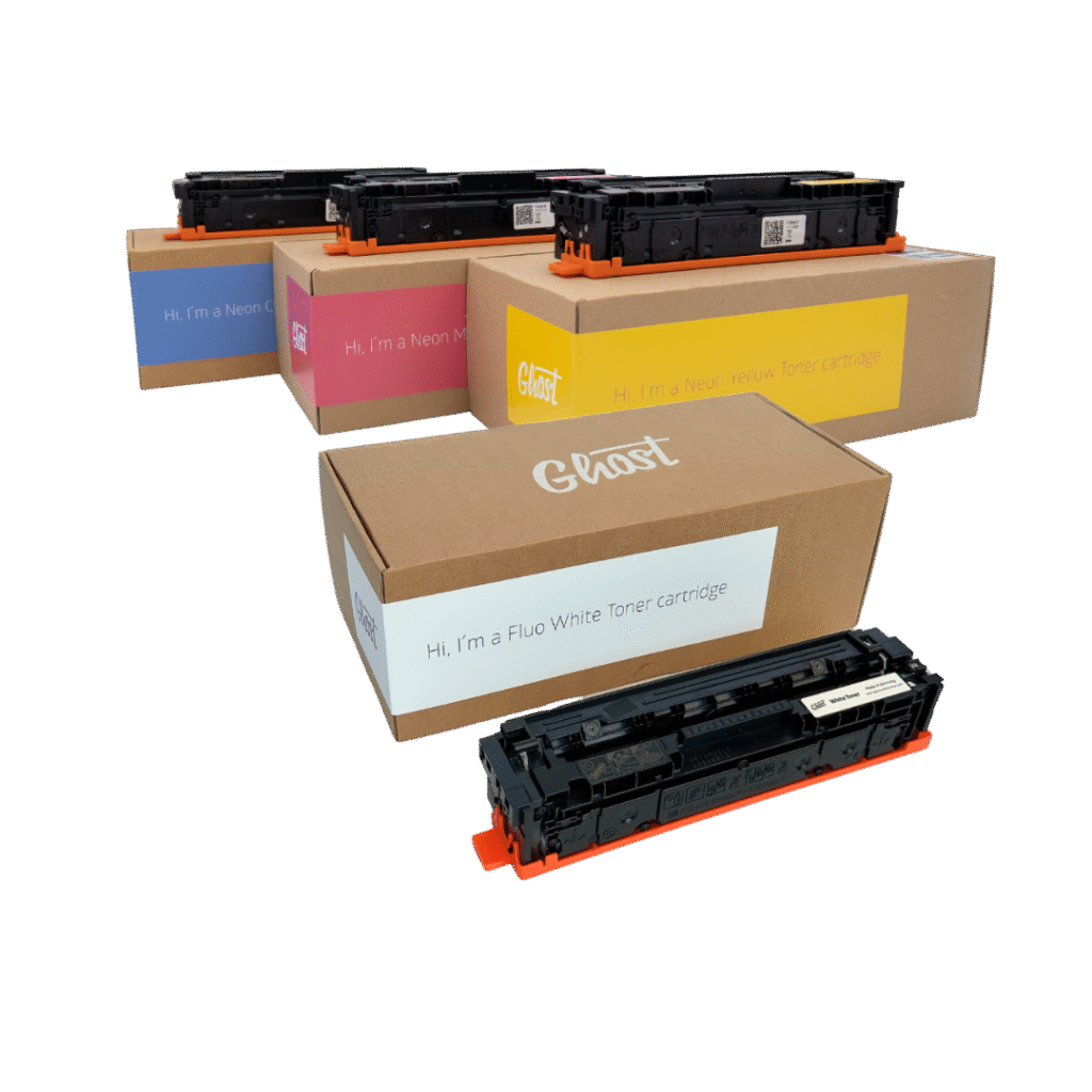 HP Color LaserJet M255 White Toner: Brilliant and Sharp Prints • Ghost ...